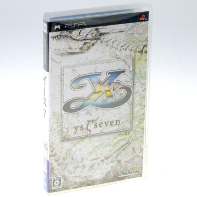 Ys Seven 7 PSP Sony Japan Import Falcom RPG PlayStation Portable ...