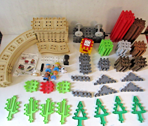 Little Tikes Waffle Blocks Steam Train Toy Lot Bundle | eBay