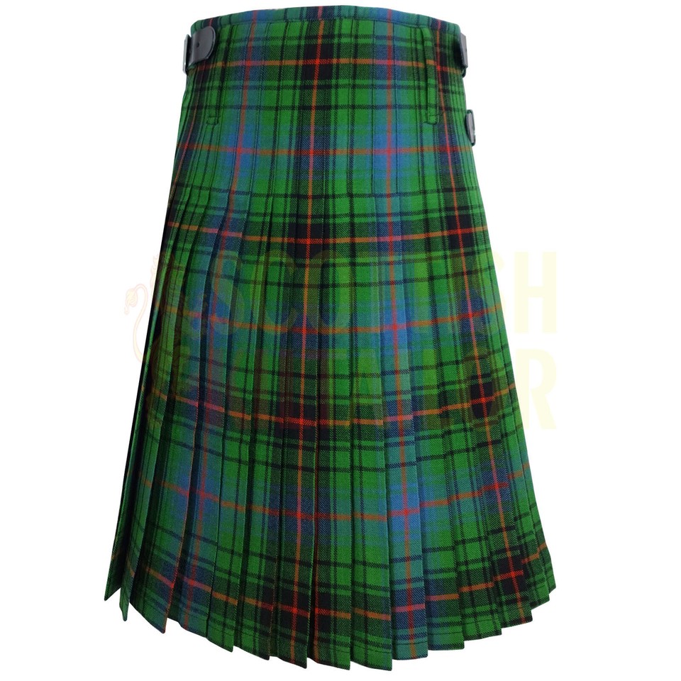 Scottish Handmade Traditional Davidson Clan Ancient Tartan Kilt Custom ...