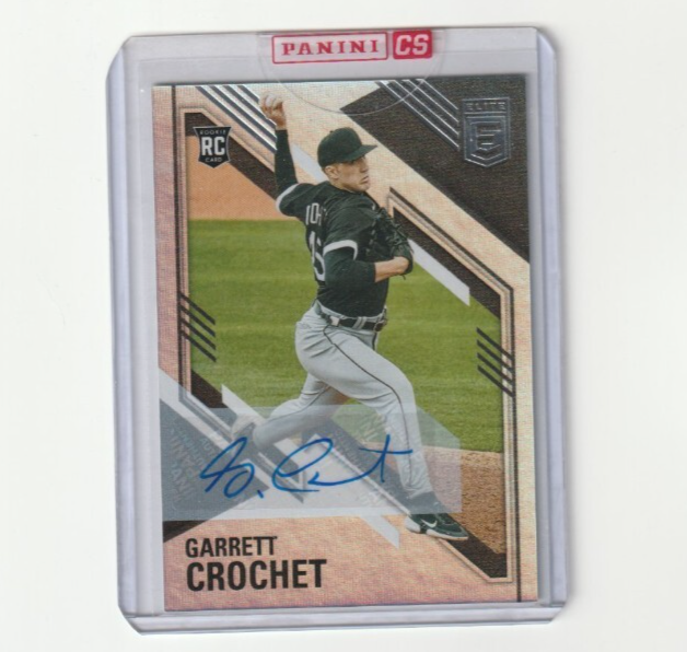2021 Panini Chronicles - Elite Autographs Garrett Crochet #17 (AU, RC ...
