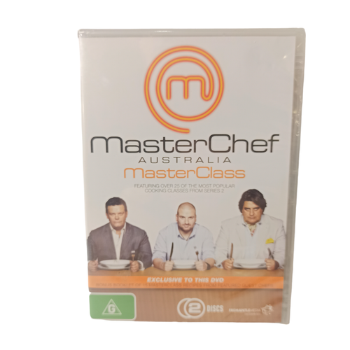 MasterChef Australia Masterclass Series 2 DVD Cooking Chef Education ...
