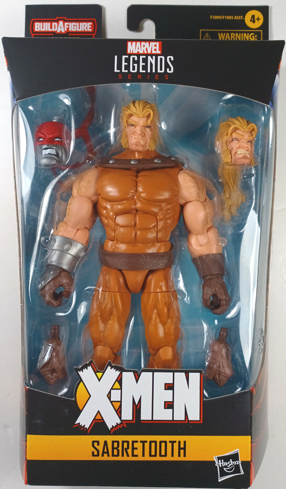 Marvel Legends ~ SABRETOOTH (AGE OF APOCALYPSE COLOSSUS BAF SERIES ...