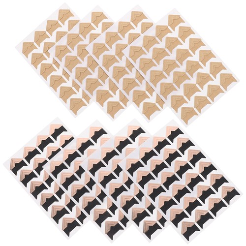 8 Sheets Album Corner Picture Corners for Scrap Book Scrapbooking | eBay