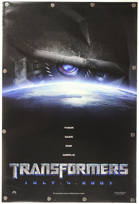 Transformers 2007 Double Sided Original Movie Poster 27"x40" | eBay
