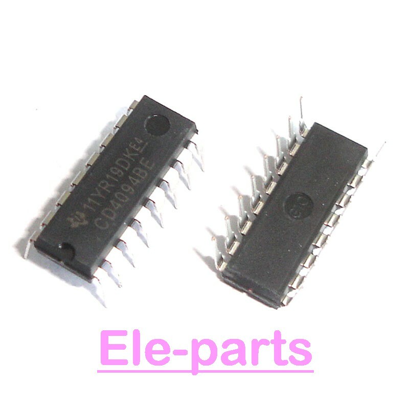 100 PCS CD4094BE DIP-16 CD4094 CMOS 8-Stage Shift-and-Store Bus ...
