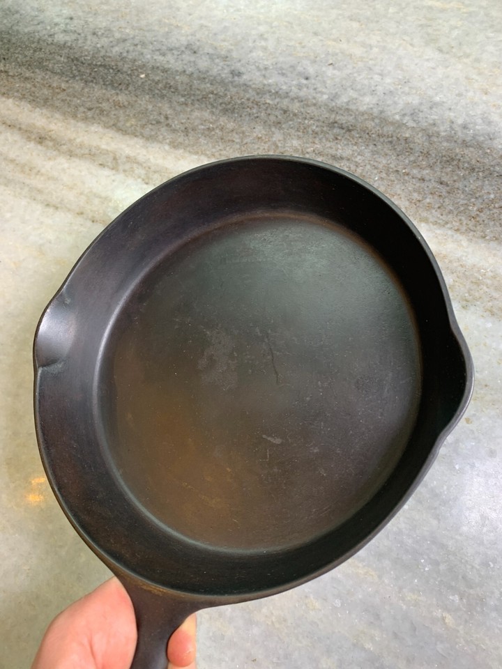 RARE Favorite Piqua Ware [ Ohio ] Miami Maimi Diamond Cast Iron Skillet ...