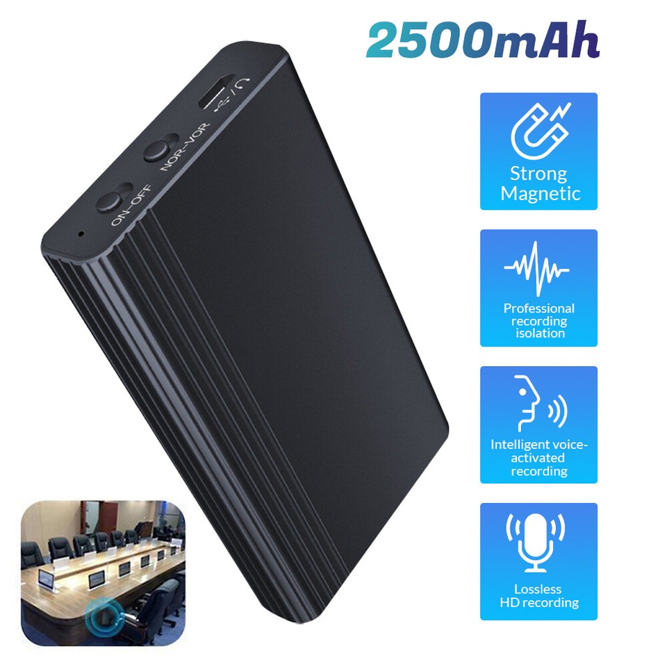 Spy Digital Voice Activated Mini Sound Audio Recorder Dictaphone ...