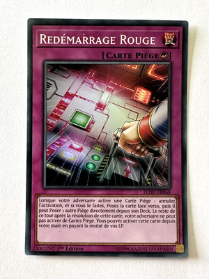 Yu-Gi-Oh Card - TCG - Red Reboot - FLOD-FR068 - FR | eBay Australia