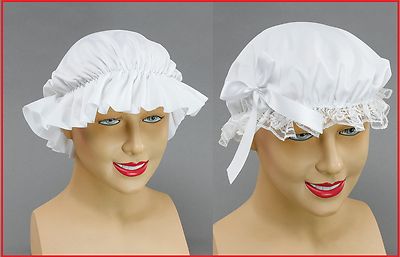 VICTORIAN MOB CAP & MAID CAP LACE TRIM TUDOR BOOK WEEK DAY FANCY DRESS ...