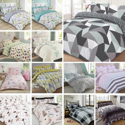 Dreamscene Duvet Cover with Pillowcase Polycotton Bedding Set Single ...