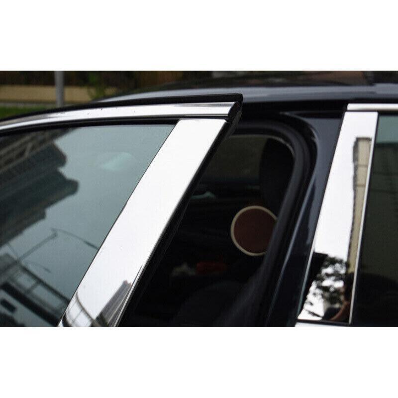 For Volvo XC40 2019-2022 Chrome Steel Car Window BC Pillar Cover Trim ...