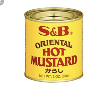 S & B Oriental Hot Mustard 3 Oz (Pack Of 4) | eBay