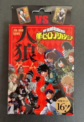 My Hero Academia Card Game One Night Werewolf Jin-Rou Japan | eBay