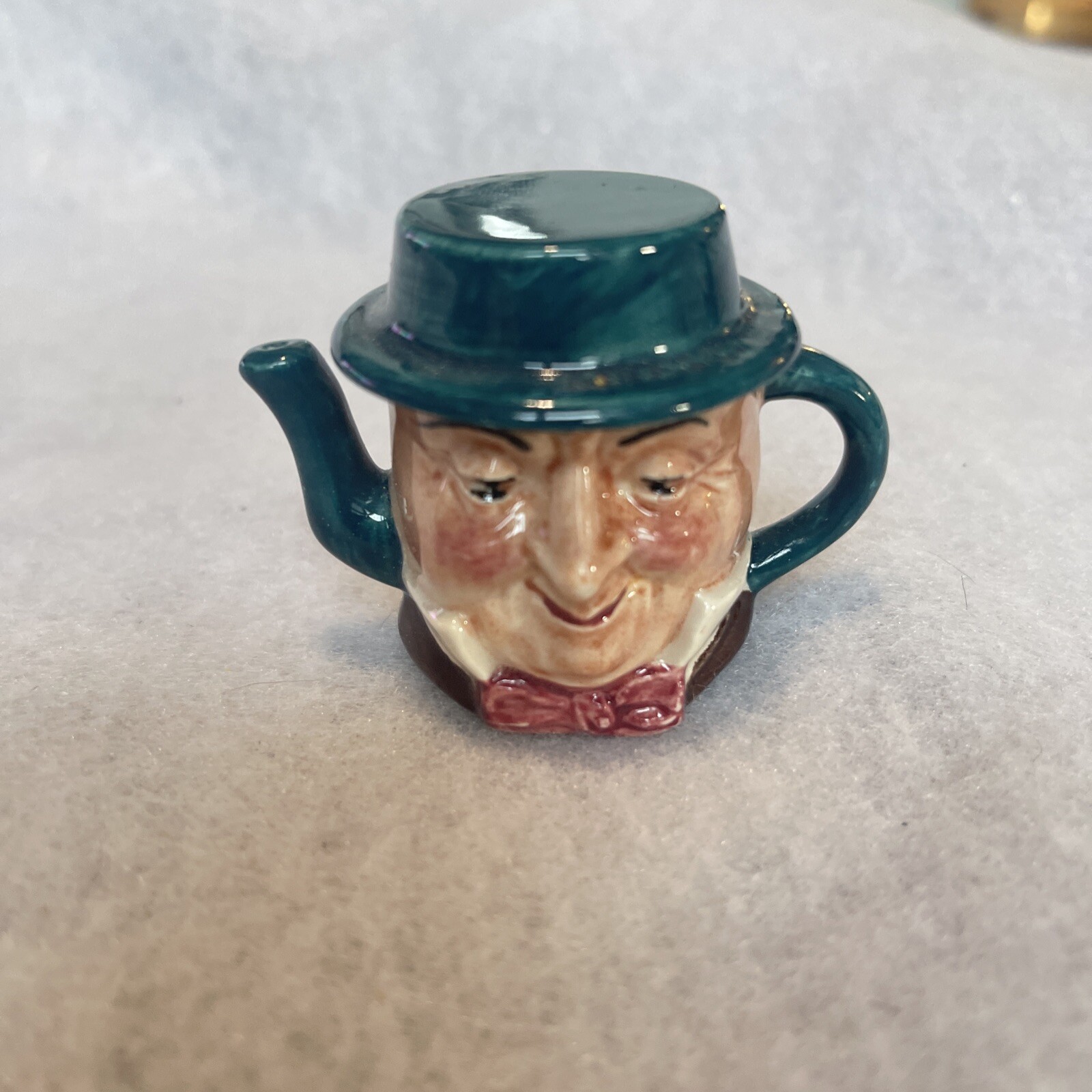 Artone Small Character Toby Jug Two Face Tea Pot Hand Painted England ...