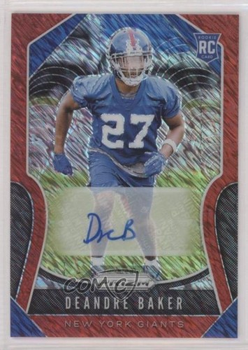 2019 Panini Prizm - Rookies Red Shimmer Prizm Autographs #314 Deandre Baker /25 (AU, RC) for ...