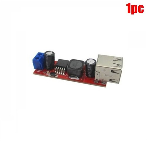 Power Module Step Down Dual Usb Output Dc-Dc 9V/12V/24V/36V To 5V Usb ...