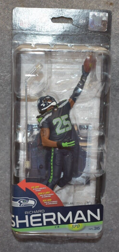 SEATTLE SEAHAWKS RICHARD SHERMAN #25 NFL FOOTBALL SERIES 36 ACTION ...