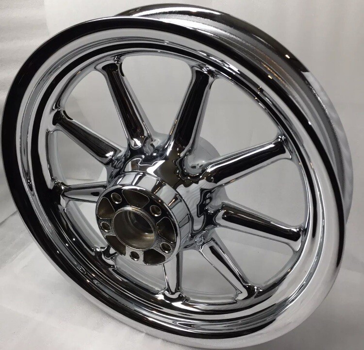 HARLEY ELECTRA GLIDE 2000 -08 wagon RIMS 9 SPK MAG OEM TOURING WHEELS ...
