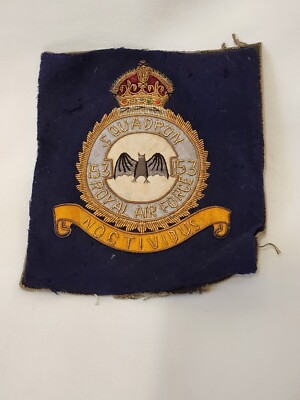 Original 153rd Squadron Royal Air Force Patch "Noctividus" | eBay