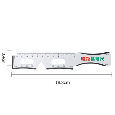 2Pcs Pupillary Distance Meter High Accuracy Plastic Ruler For ...