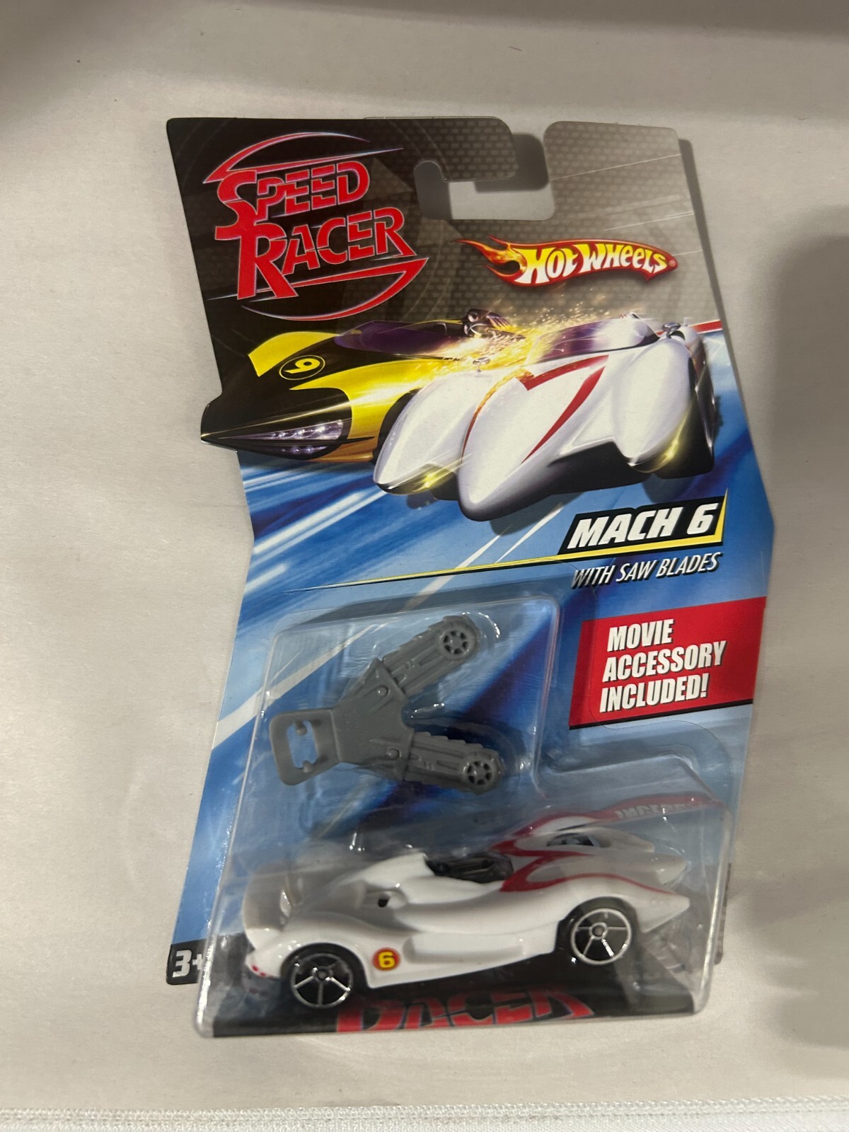 Speed Racer 1:64 Die Cast Hot Wheels Car Mach 6 with Saw Blades | eBay