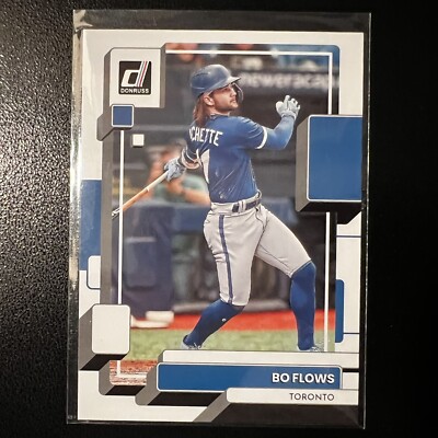 2022 Donruss Bo Bichette Bo Flows Nickname Variation SP Toronto Blue ...