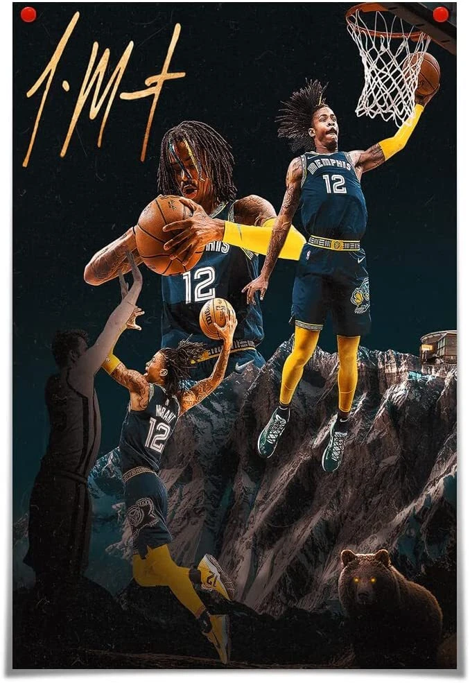 highest quality Ja Morant Memphis Grizzlies Painting