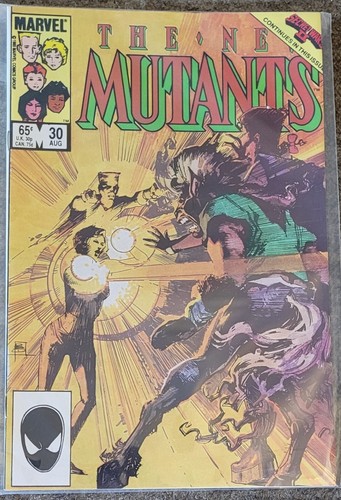 Marvel Comics The New Mutants #30 - 1985 - Bill Sienkiewicz and Chris ...