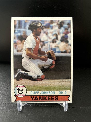 1979 Topps Cliff Johnson New York Yankees #114 | eBay