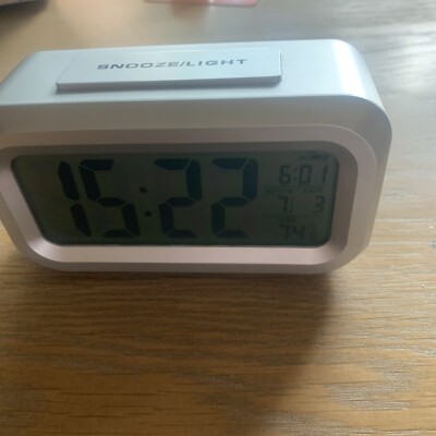 Snooze/light Alarm Clock | eBay