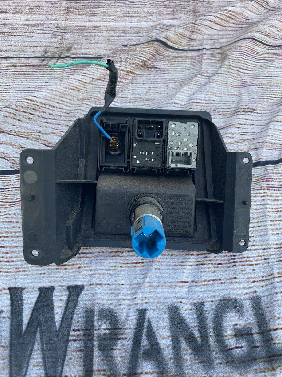 Jeep TJ Wrangler OEM Center Dash Switch Panel w Hardtop 97-02 wiper ...