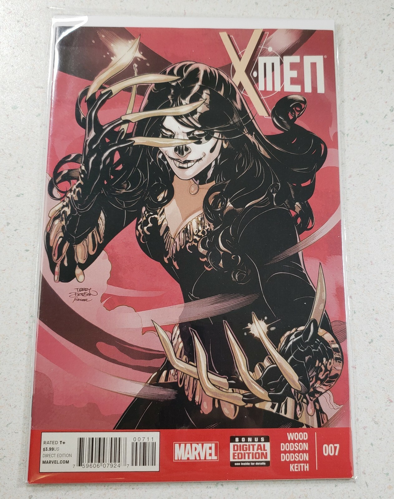 X-Men Comic 007 Cover Bonus Digital Edition 2014 Wood Dodson Keith ...