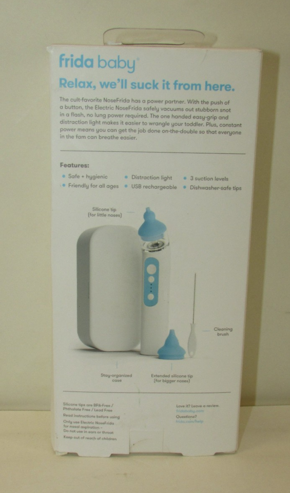 Frida Baby Electric NoseFrida Nasal Aspirator for Baby, Nose Sucker | eBay