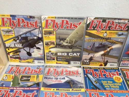 Fly Past Magazines Lot Of 25- Various Months & Years - 1980’s- Mid 2000 ...