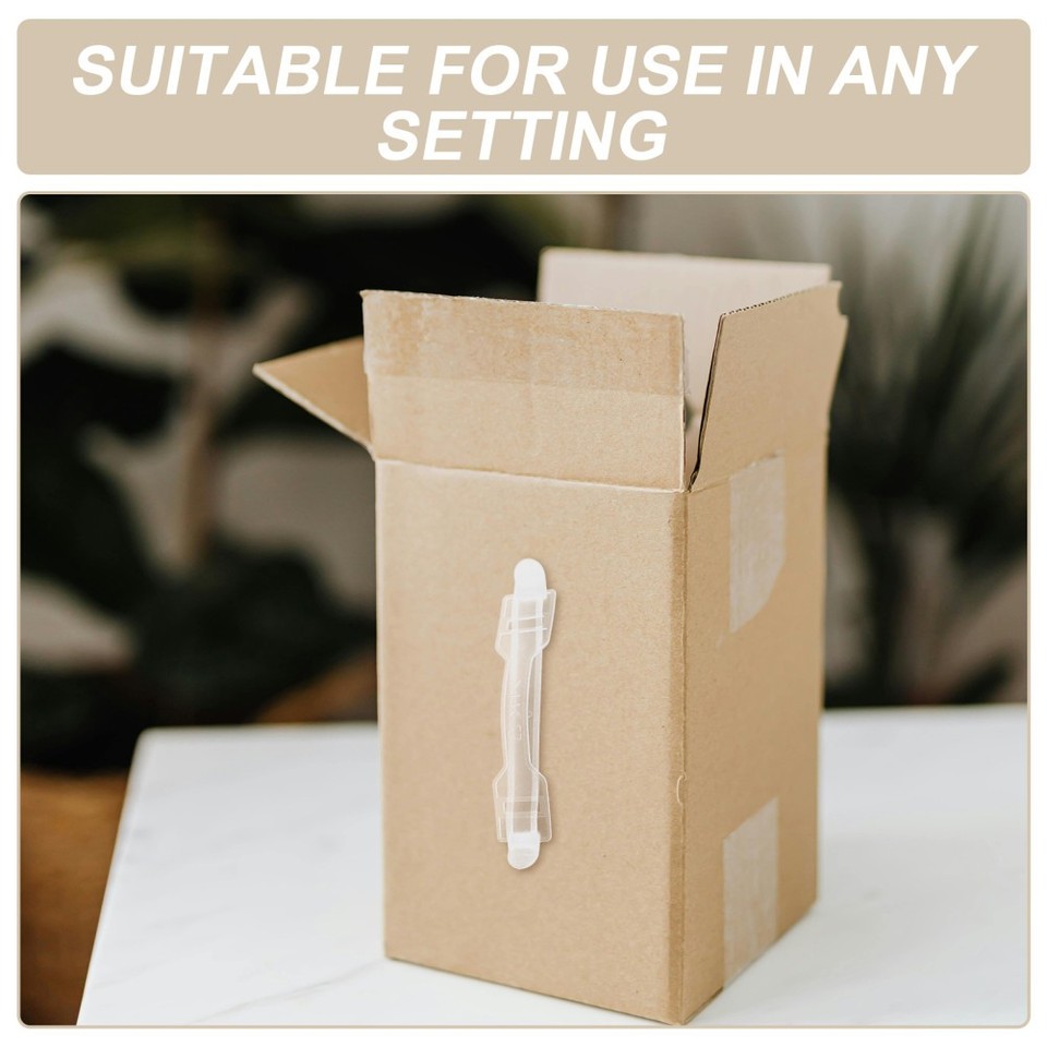 30 Pcs Plastic Box Carrying Strap Carton Boxes Handles for Moving | eBay UK