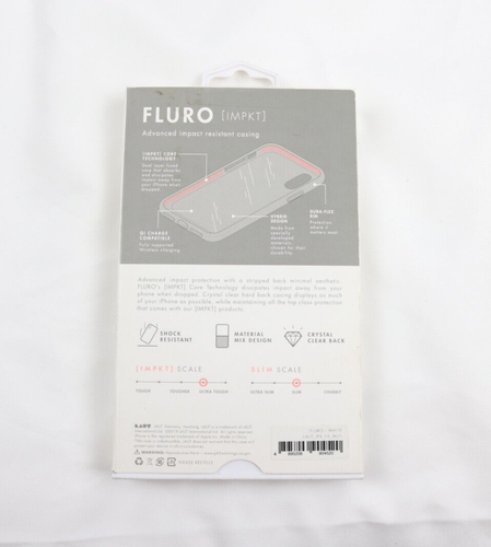 Apple iPhone XS / X - White LAUT Fluro Tough Case | eBay