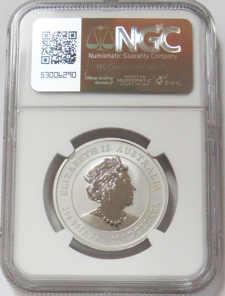 2020 P PLATINUM $100 AUSTRALIA 1 OZ YEAR OF THE MOUSE COIN NGC MINT ...