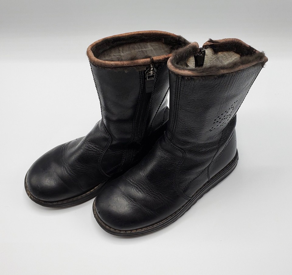 Miss Blumarine Girls’ Leather Boots Sz 10 US / 27 EU Pre-owned | eBay