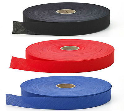 COTTON FLAT NONFOLDED BIAS BINDING TAPE 25MM, CHOOSE COLOUR & LENGTH | eBay