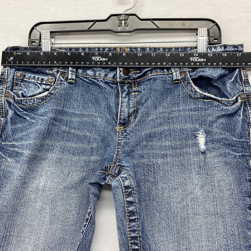 Reign by Deb Women Blue Jeans low rise meduiem was size 13 | eBay