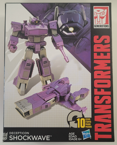 Transformers Generations Cyber Battalion SHOCKWAVE Action Figure Hasbro ...