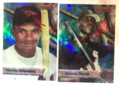 Refractors 2--1994 Bowman's Best Prospect-- Jimmy Hurst #58 & Curtis ...