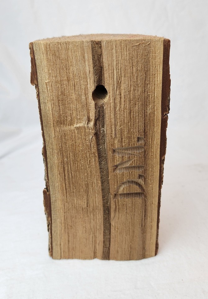 Handmade, Handcarving On A Log - Unique, Crafted By D.M. | eBay
