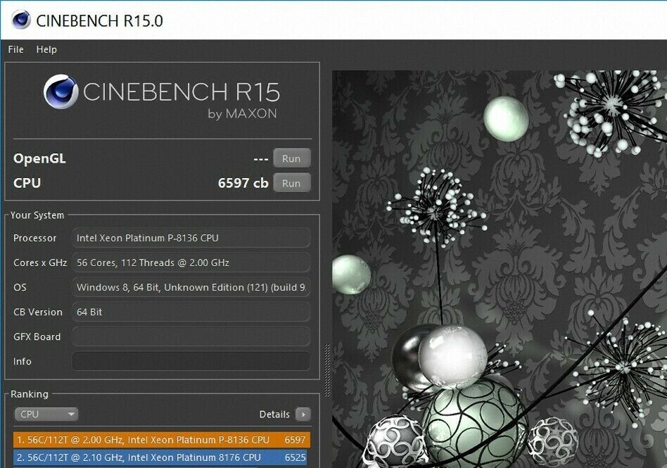 Intel Xeon Platinum P-8136 OEM CPU LGA-3647 2.0GHz 28-Core 165W SR2YN ...