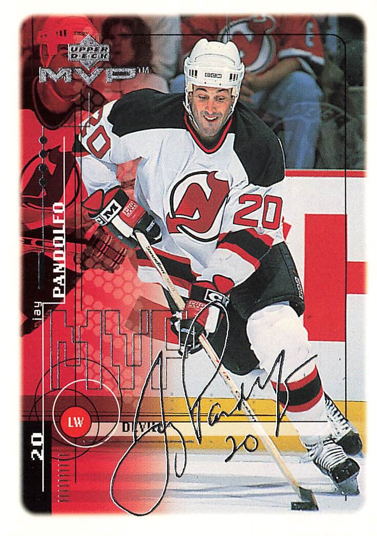 1998 Upper Deck MVP #123 Jay Pandolfo New Jersey Devils | eBay
