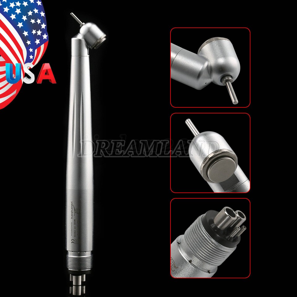 NSK Style Dental Surgical High Speed 45°Degree Handpiece 4Hole ...