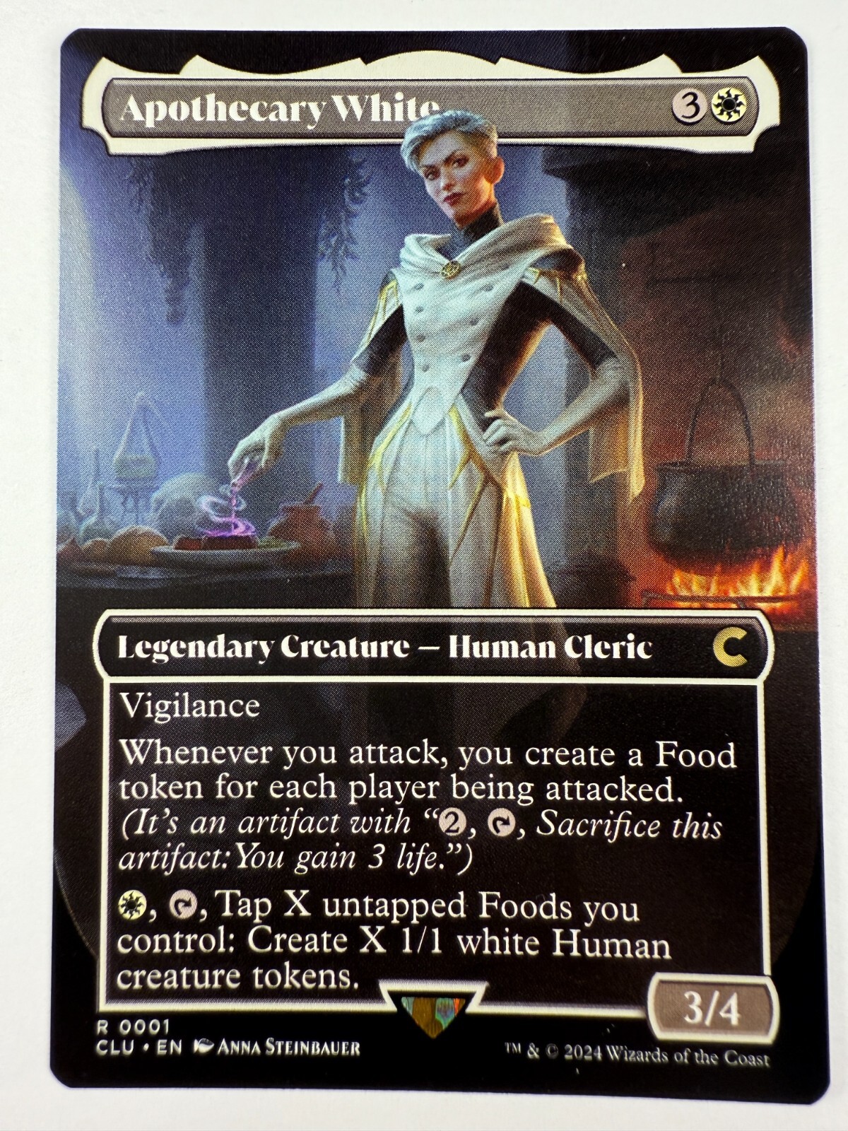 MTG Apothecary White (Borderless) | NM | Ravnica: Clue Edition | eBay