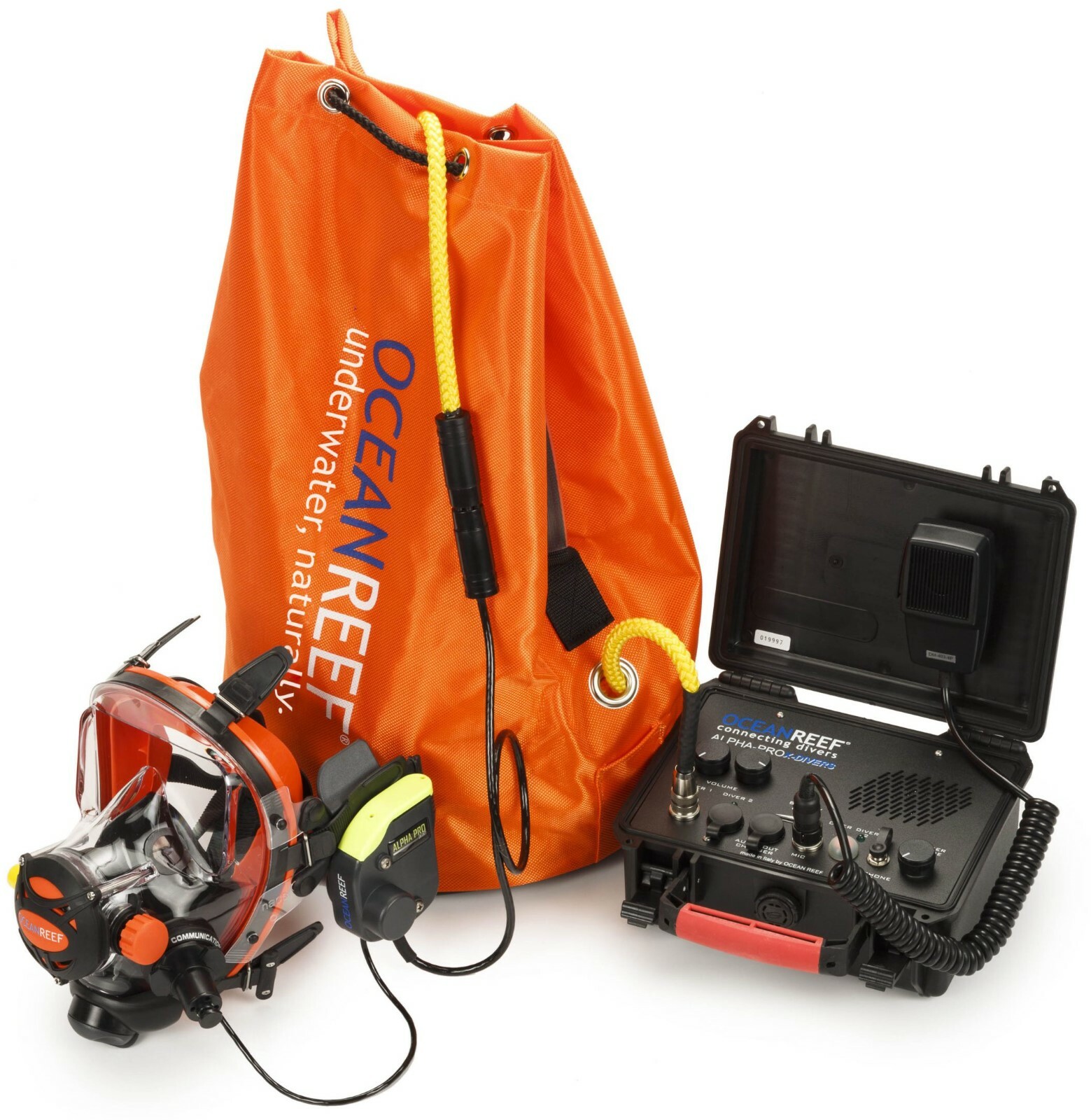 Ocean Reef Alpha Pro X 2.0 Divers Hardwired Comm System w/Dual ...