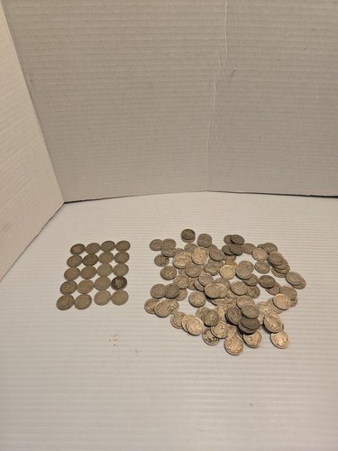 United States Coin Lot of 100 Buffalo Nickels 1913-1938 Dateless V ...