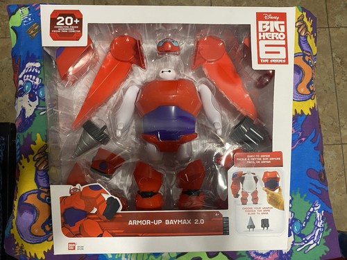 ARMOR-UP BAYMAX 2.0 BIG HERO 6 ACTION FIGURE SET BANDAI DISNEY MISB ...